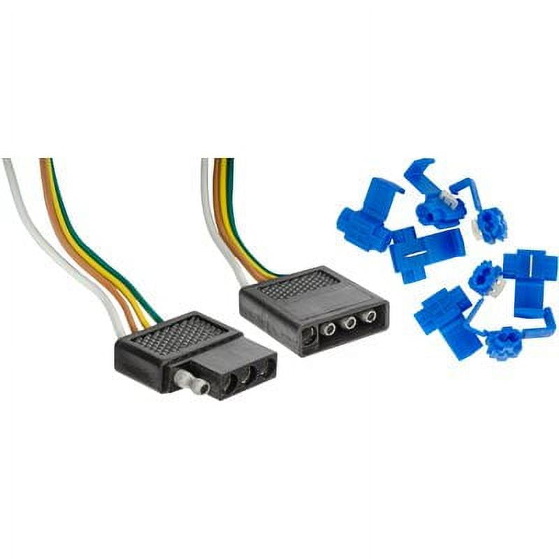 Auveco # 23154 4-Way Flat Trailer Connector Kit. Qty 1. - Walmart.com