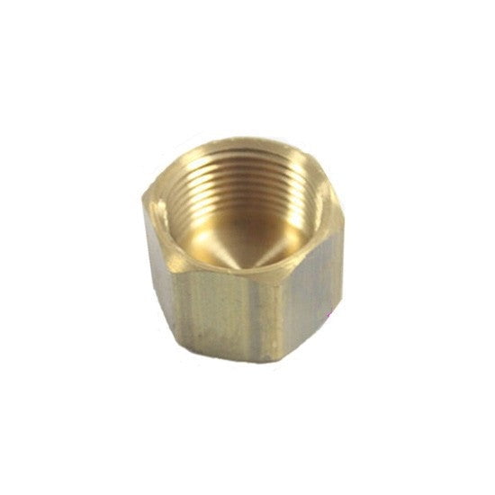 Auveco # 288 Brass Pipe Cap 1/4" Threads. Qty 5. - Walmart.com