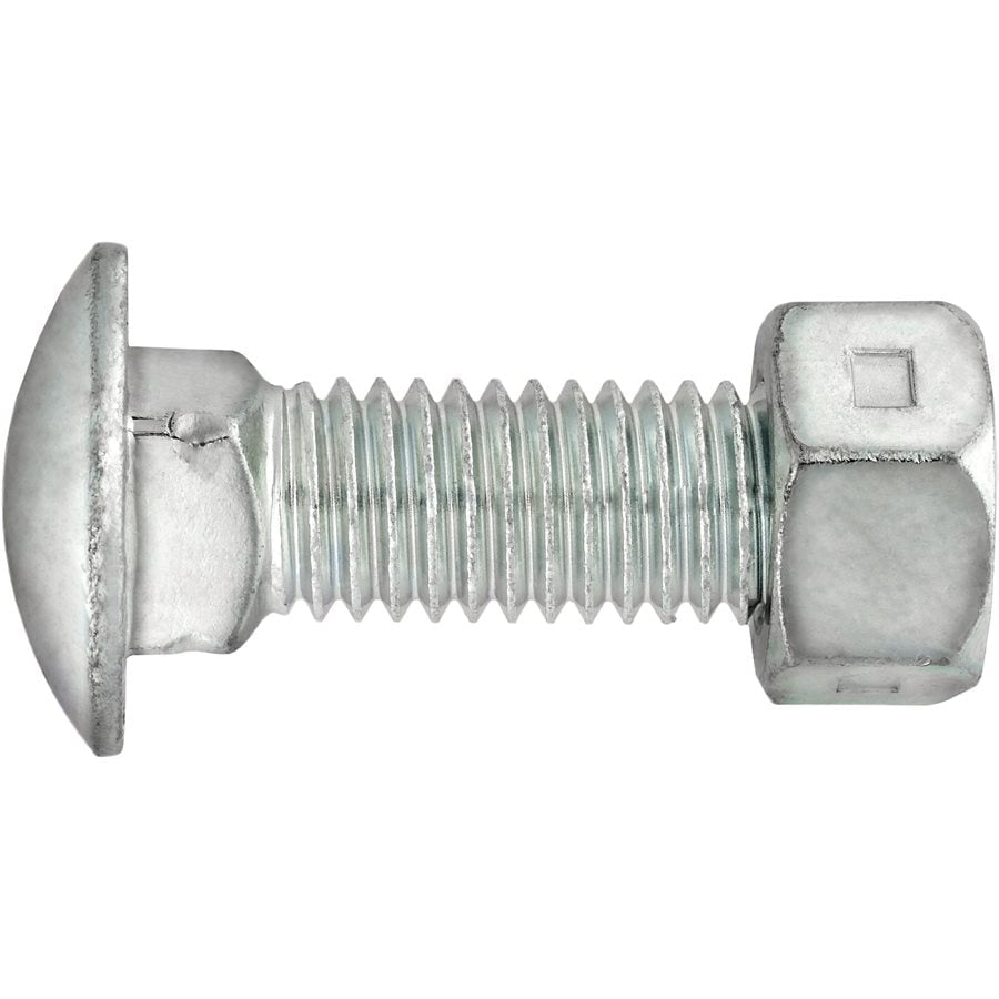 Auveco # 3433 Bumper Bolt And Lock Nut 3/8"-16 X 1". Qty 25. - Walmart.com