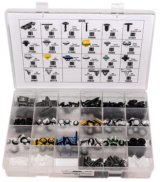 Auveco # 6939 Automotive Rocker Panel & Molding Clips. Qty 1. - Walmart.com
