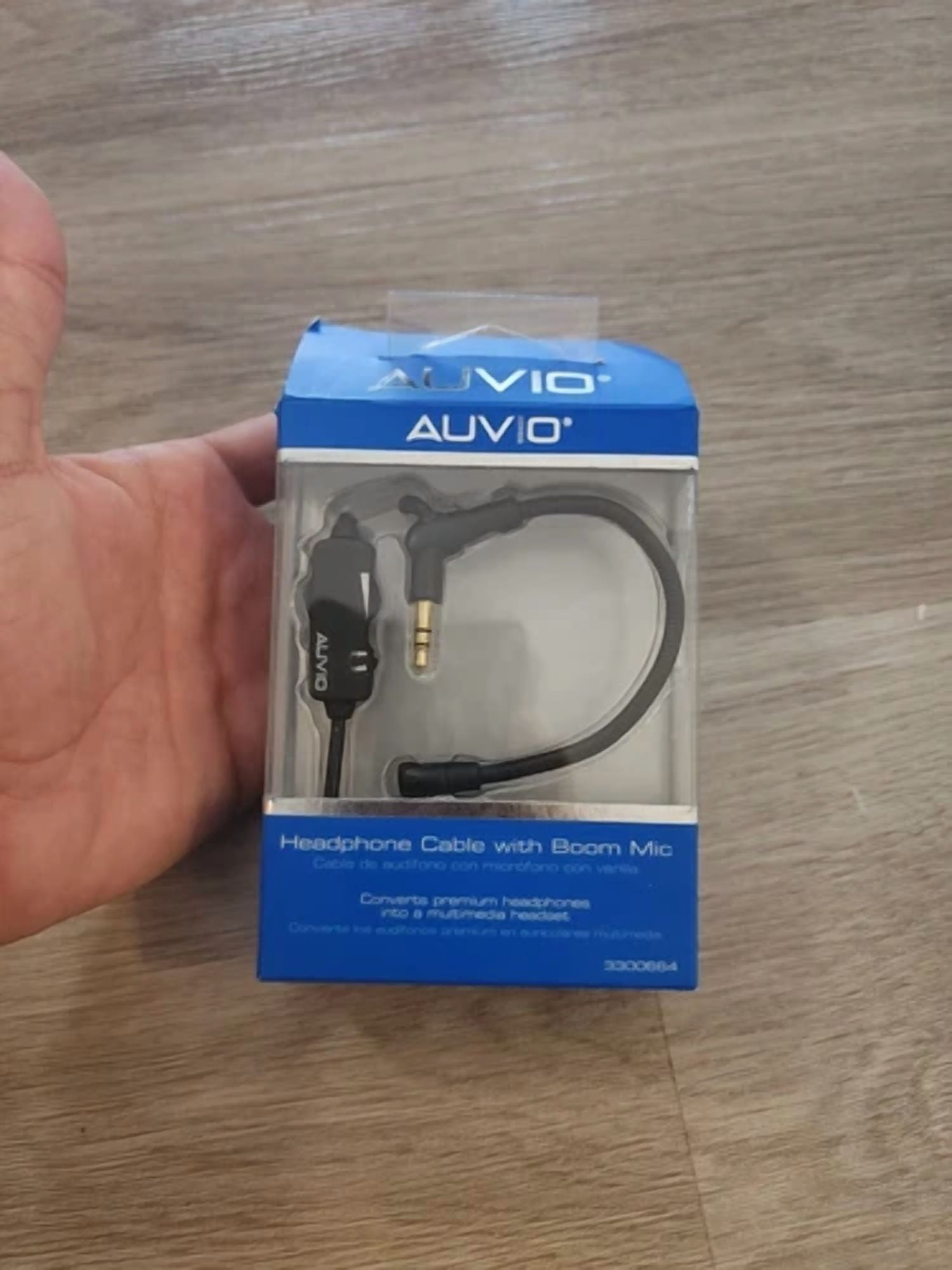 Auvio Headphone Cable With Boom Mic, Premium , Versatile New———0 ...