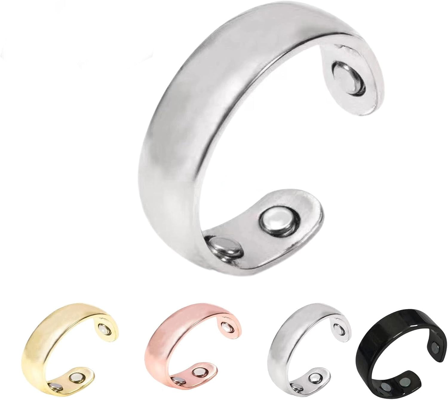 Auvulis Migraine Ring, Auvulis Vitality Ring, Adjustable Acupressure ...