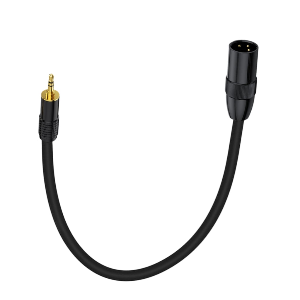 Aux 3.5mm to 3pin 3-Pin Male Stereo Cable 3pin to 1/8'' Unbalanced ...