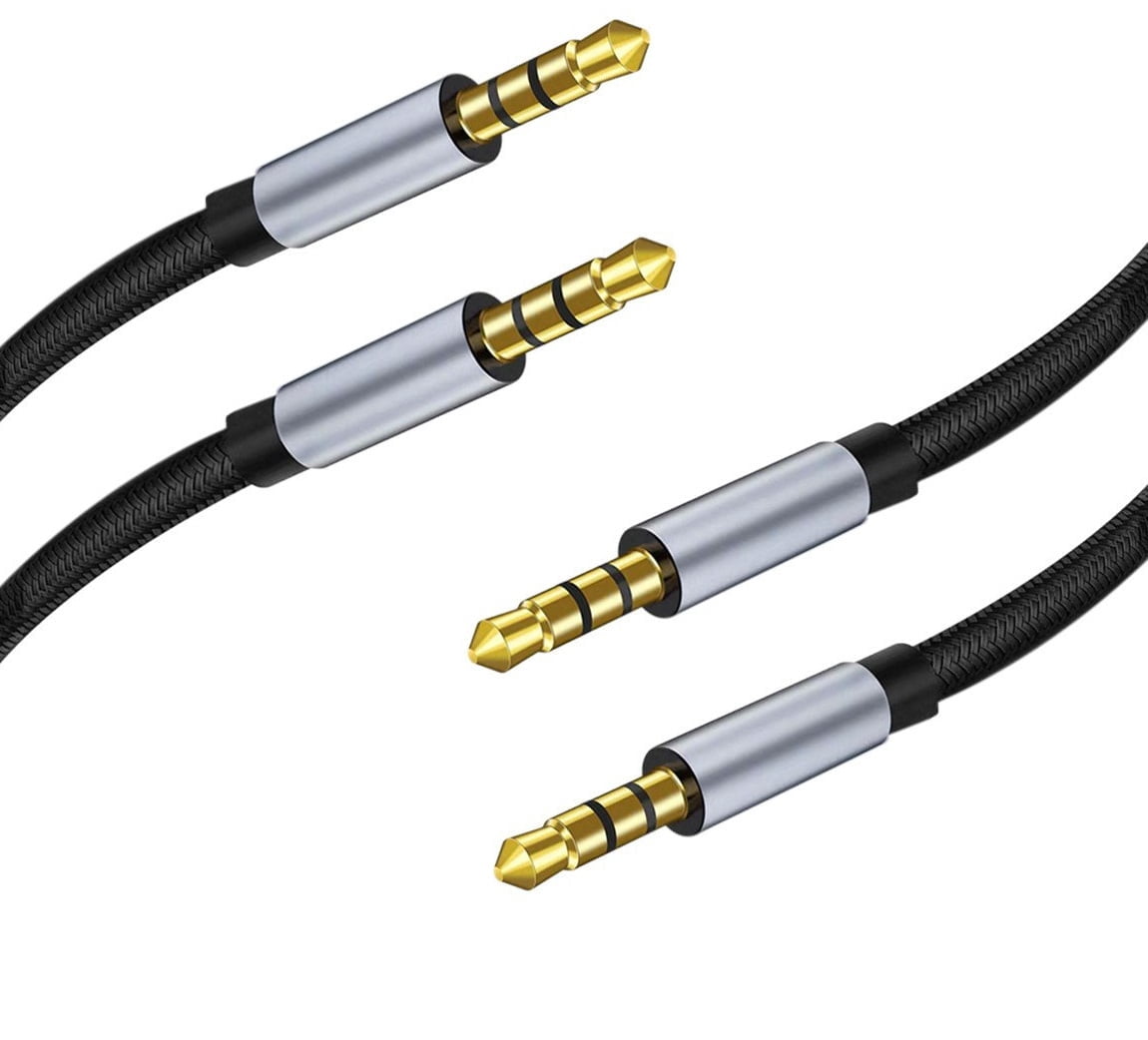 Aux Cable for Car 2 Pack(10ft,3.3ft) ,3.5mm Audio Cable Male to Male ...
