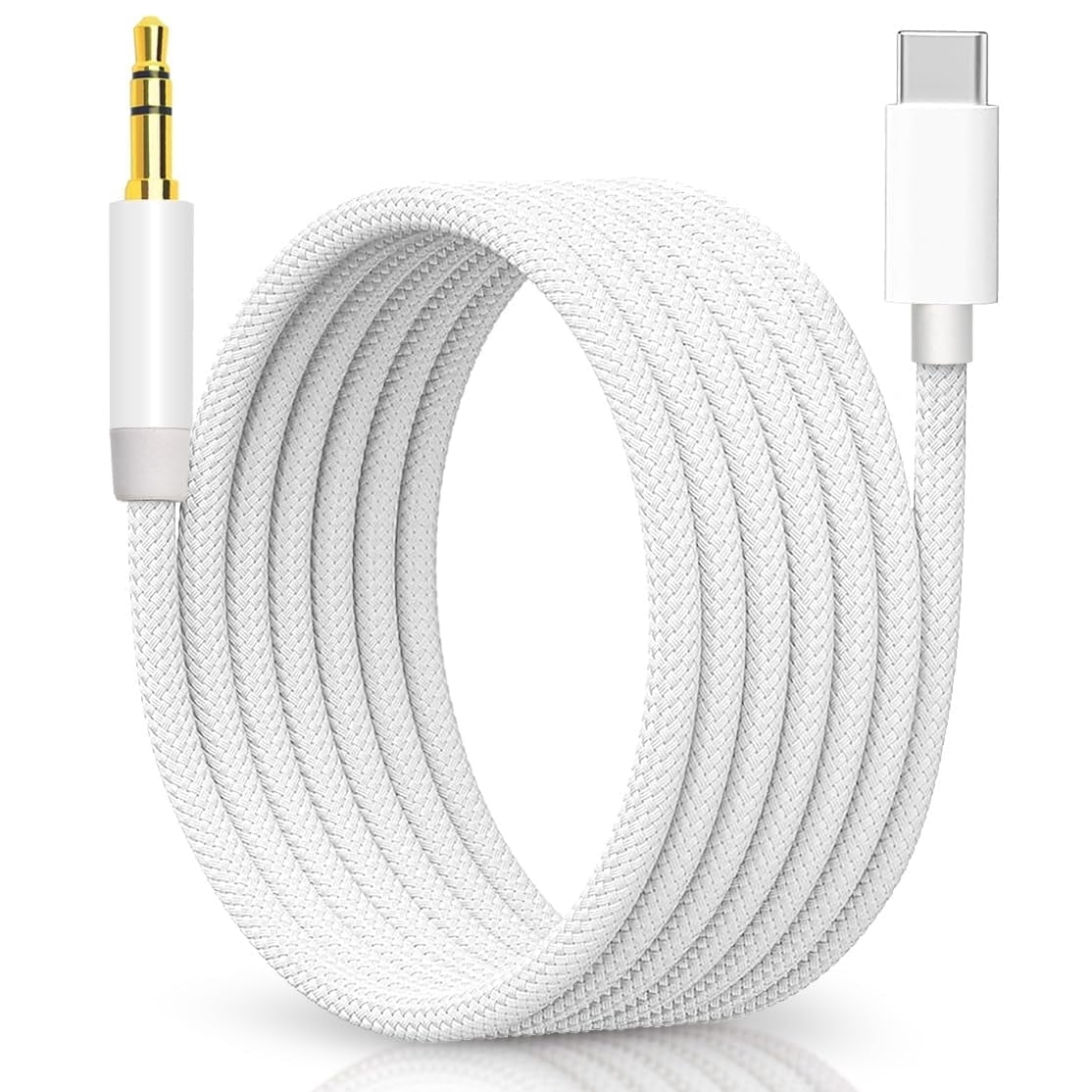 USB C to 3.5mm Audio Aux Jack Cable (3.3ft) for iPhone 16 15 iPad, Type ...
