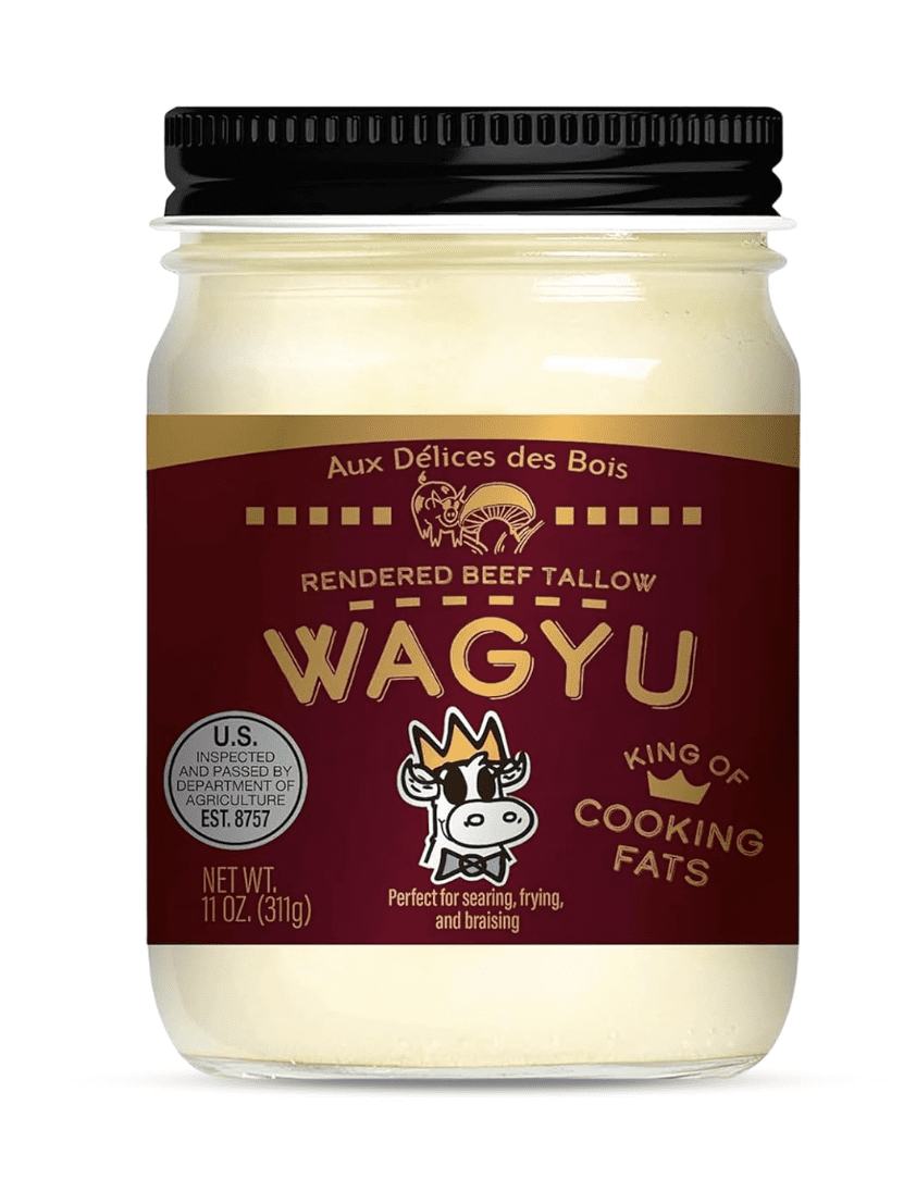 Aux Délices des Bois Rendered Wagyu Beef Tallow, 11oz | Premium Cooking ...