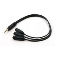 My Cable Mart 10inch 3.5mm in-Line Volume Control Adapter for Headphone ...