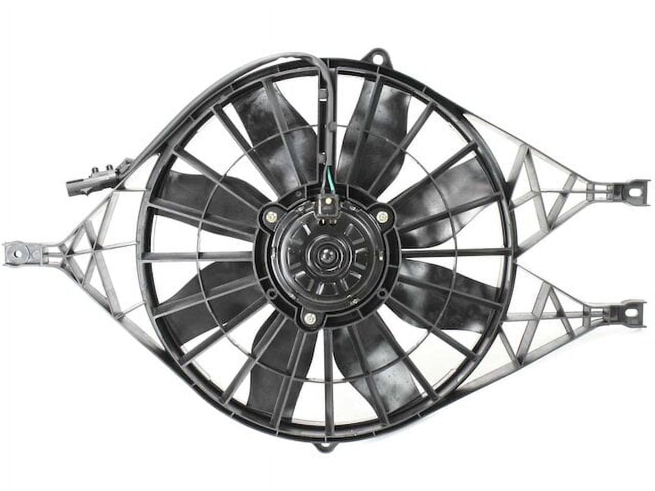Auxiliary Engine Cooling Fan Assembly - Compatible with 1997 - 2004 ...