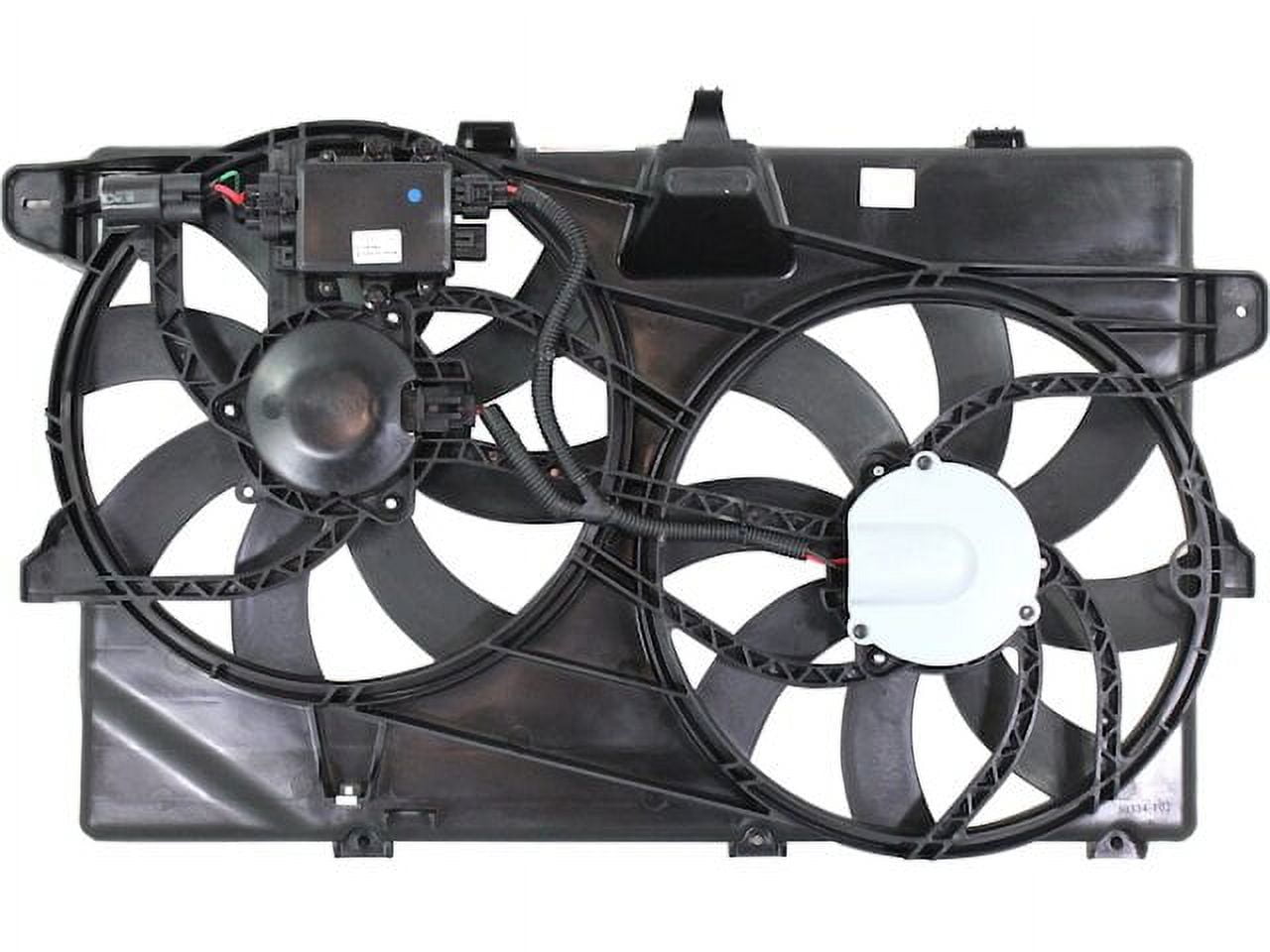 Auxiliary Engine Cooling Fan Assembly - Compatible with 2007 - 2015 ...