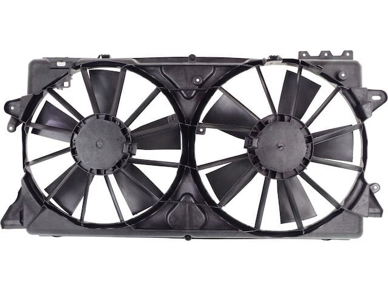 Auxiliary Engine Cooling Fan Assembly - Compatible with 2010 - 2014 ...