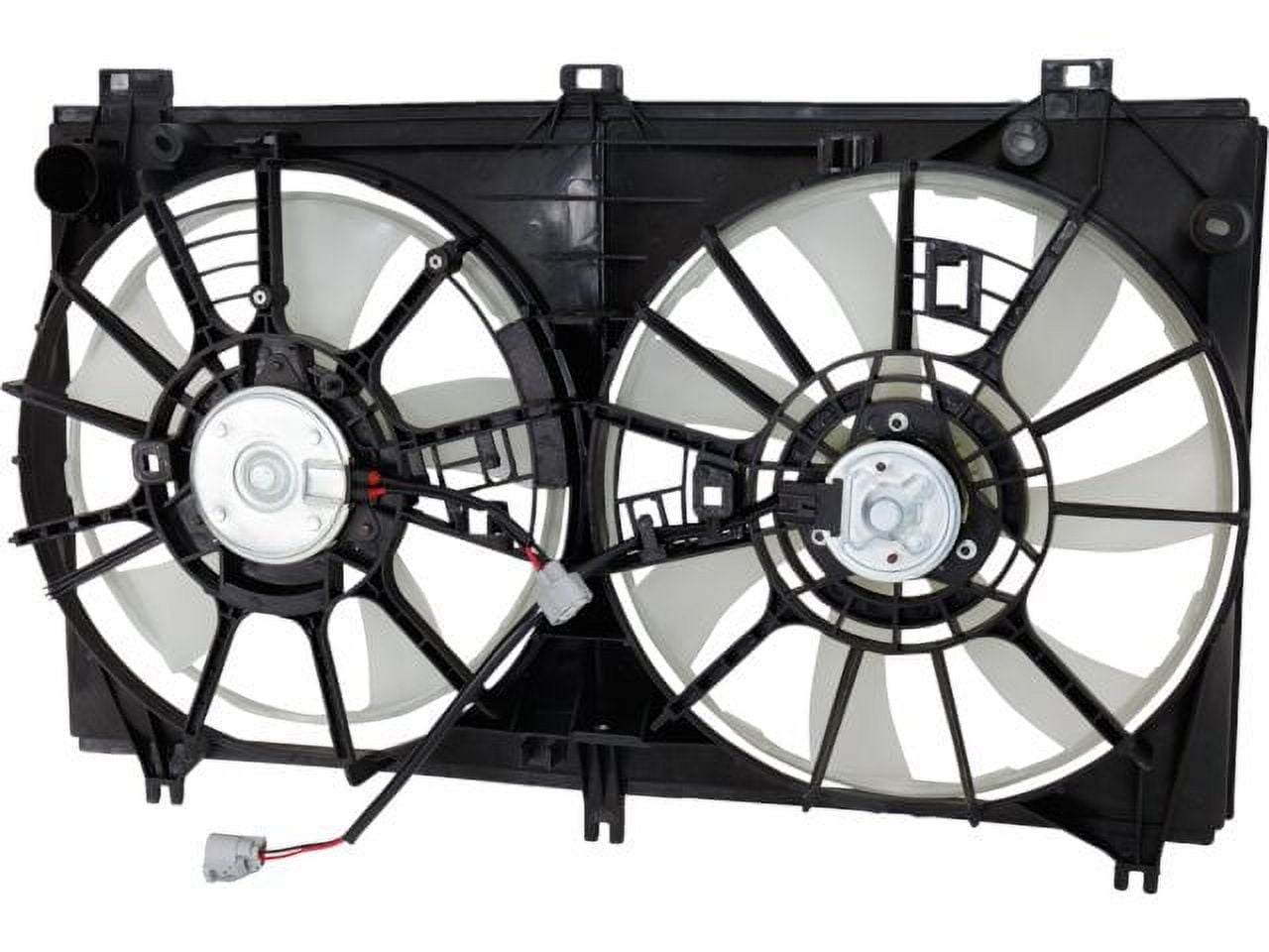 Auxiliary Engine Cooling Fan Assembly - Compatible with 2014 - 2015 ...