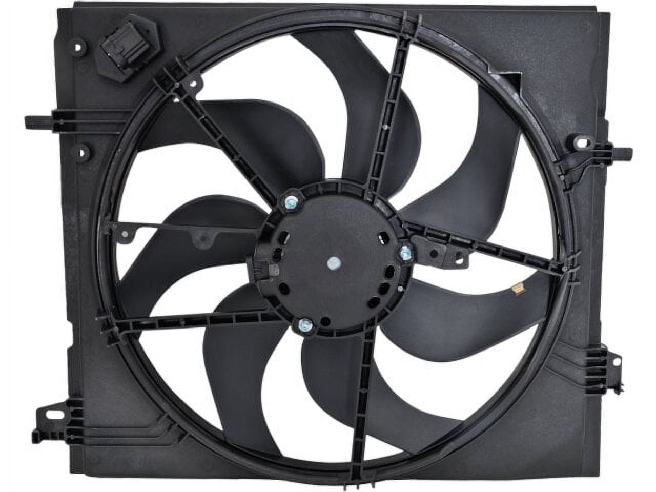 Auxiliary Engine Cooling Fan Assembly - Compatible with 2017 - 2022 ...