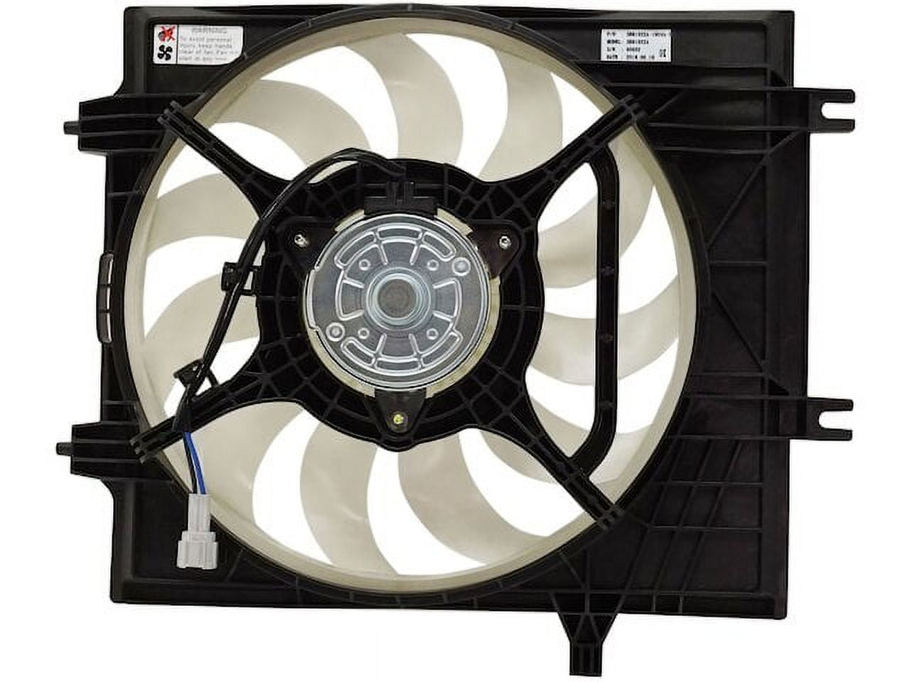 Auxiliary Engine Cooling Fan Assembly - Compatible with 2019 - 2021 ...