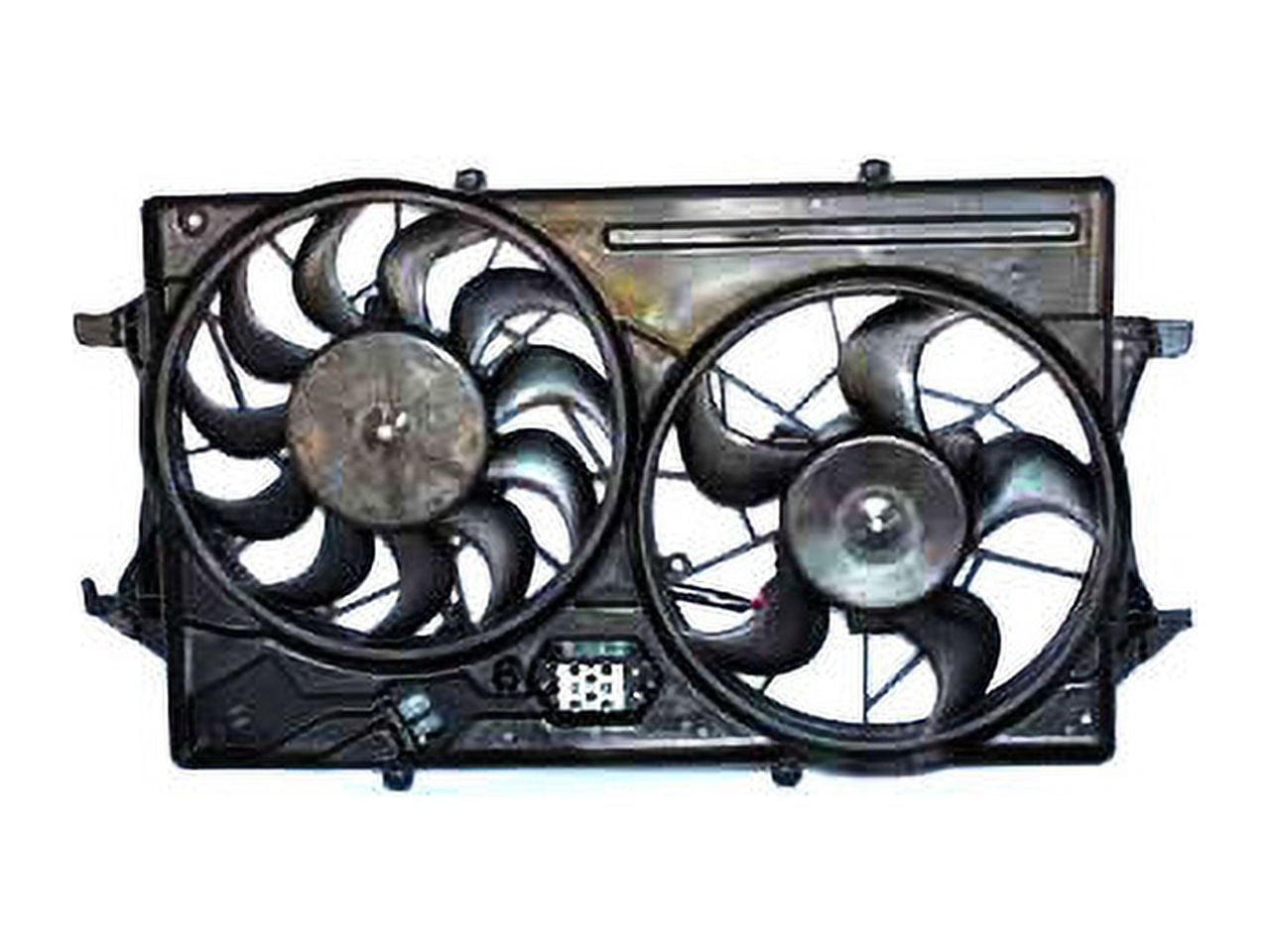 Auxiliary Fan Assembly - Compatible with 2003 - 2004 Ford Focus 2.0L 4 ...