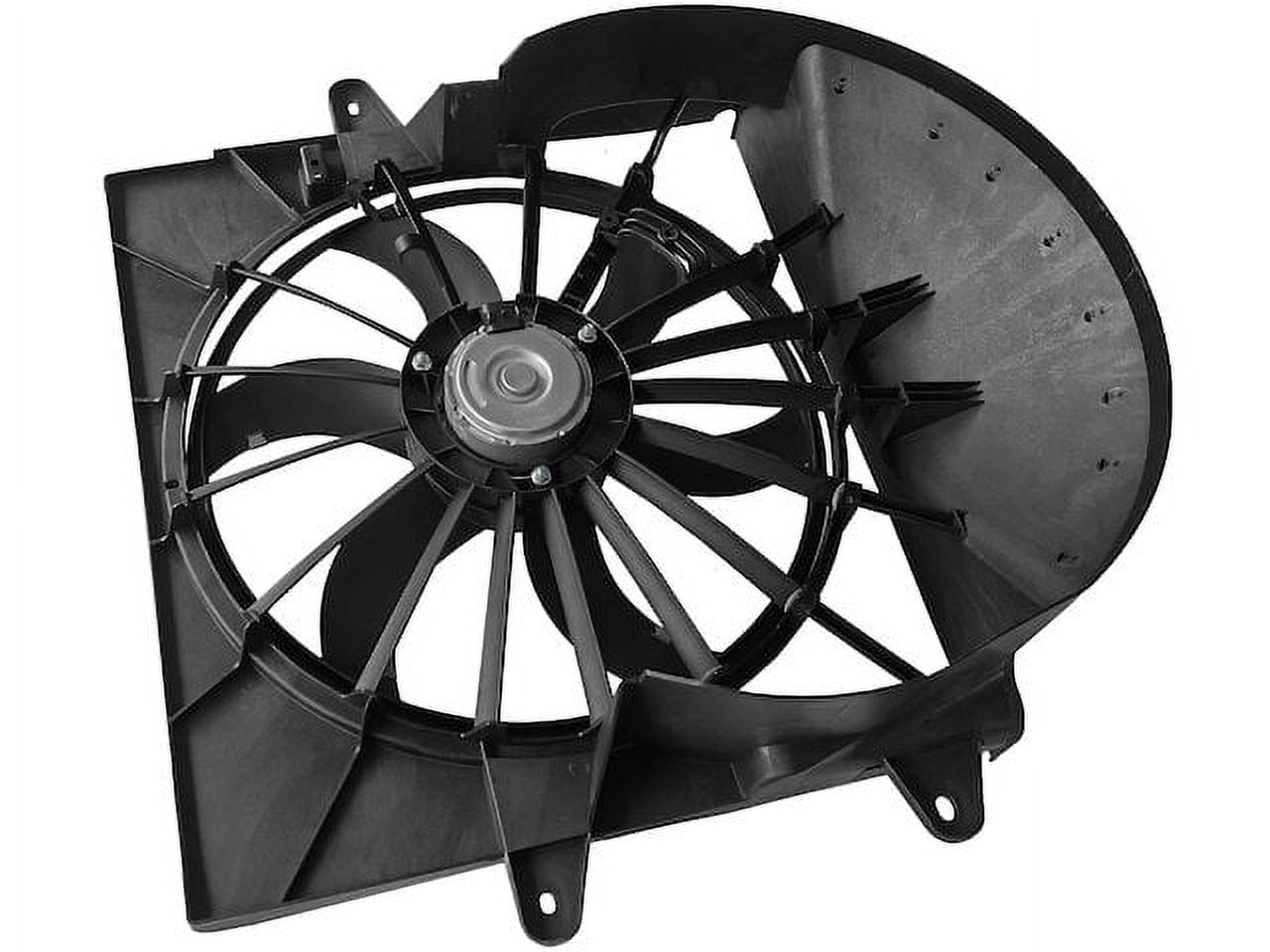 Auxiliary Fan Assembly - Compatible with 2006 - 2008 Jeep Commander ...
