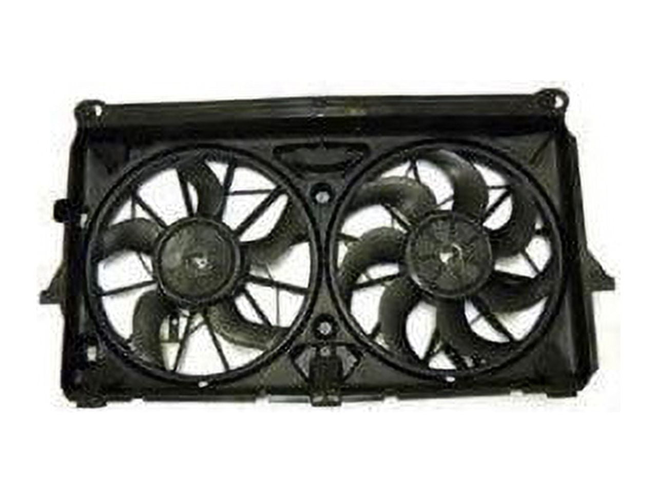 Auxiliary Fan Assembly - Compatible with 2008 - 2009 Chevy Trailblazer ...