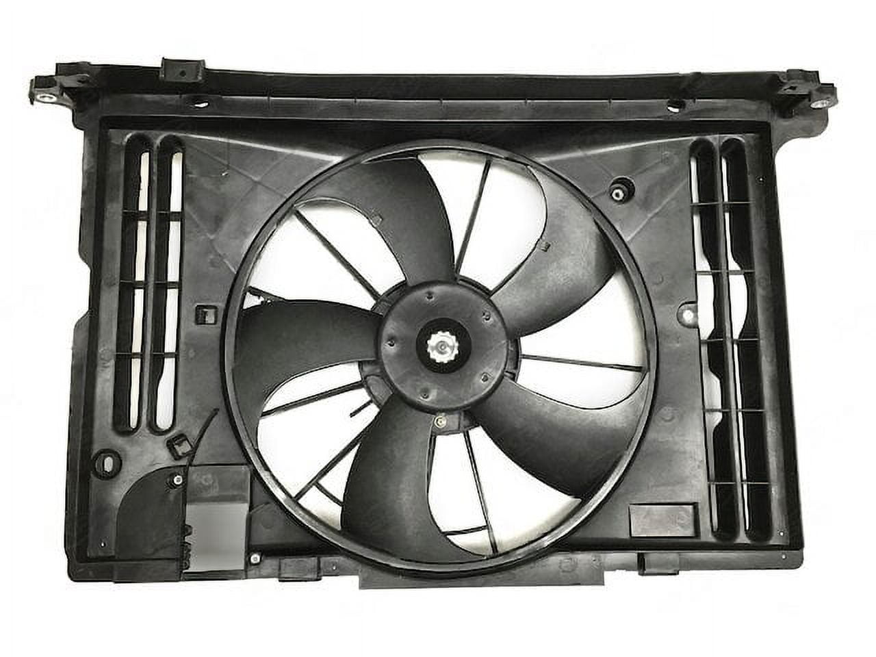 Auxiliary Fan Assembly - Compatible with 2009 - 2013 Toyota Matrix 1.8L ...