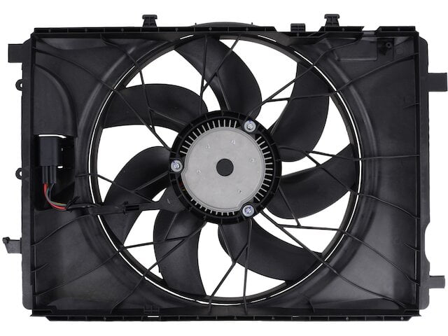 Auxiliary Fan Assembly - Compatible with 2010 - 2016 Mercedes-Benz E350 ...