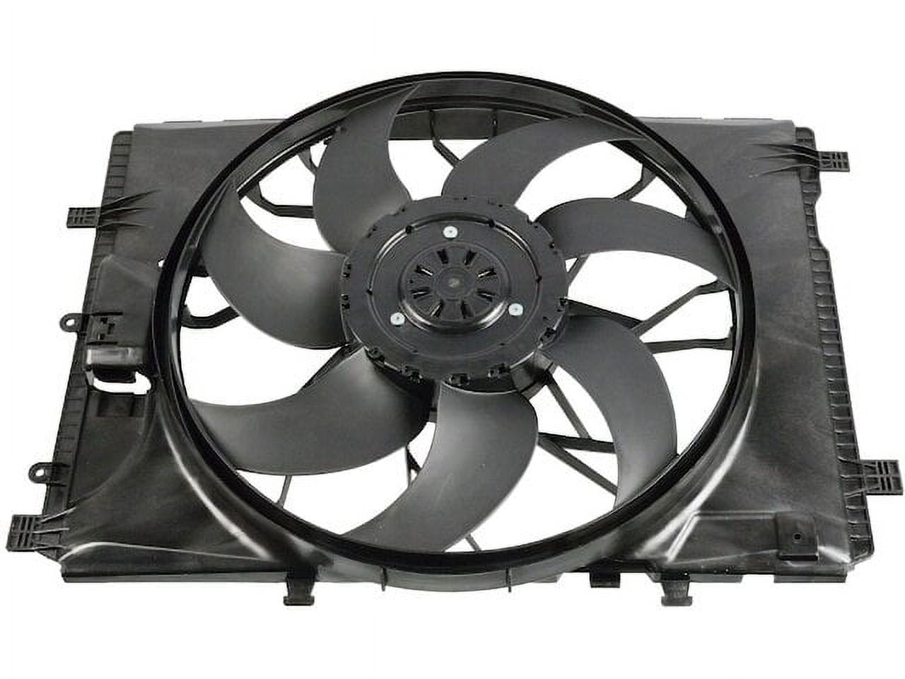 Auxiliary Fan Assembly - Compatible with 2010 - 2016 Mercedes-Benz E350 ...