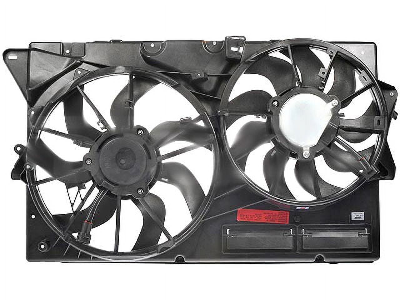 Auxiliary Fan Assembly - Compatible with 2013 - 2019 Ford Police ...