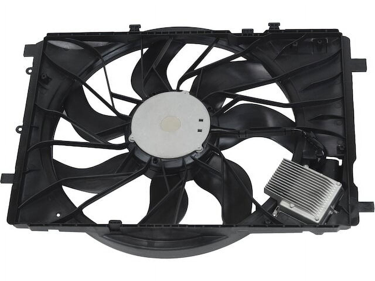 Auxiliary Fan Assembly - Compatible with 2014 - 2017 Mercedes-Benz ...