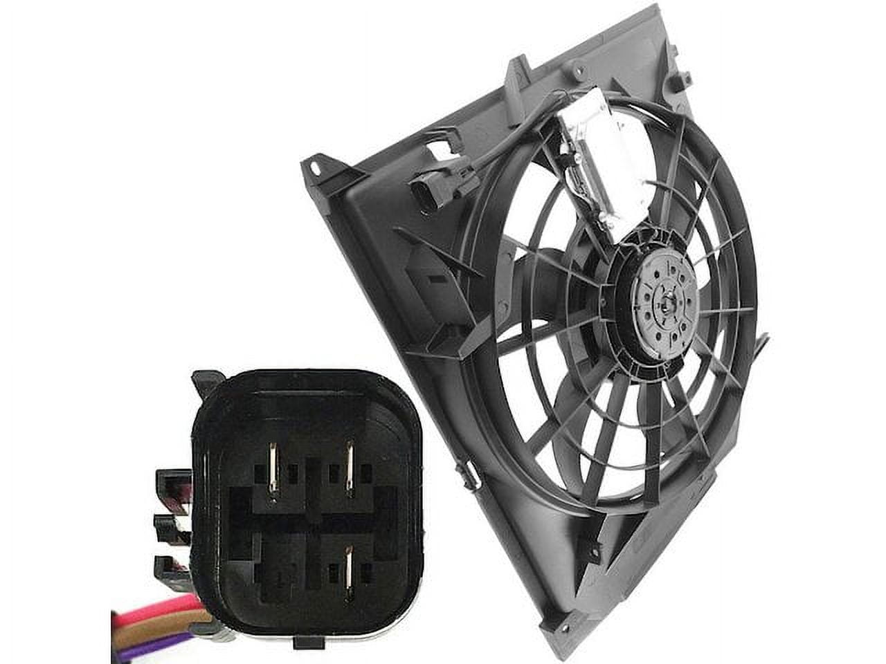 Marketplace Auto Parts Auxiliary Fan Assembly, Radiator Mounted ...