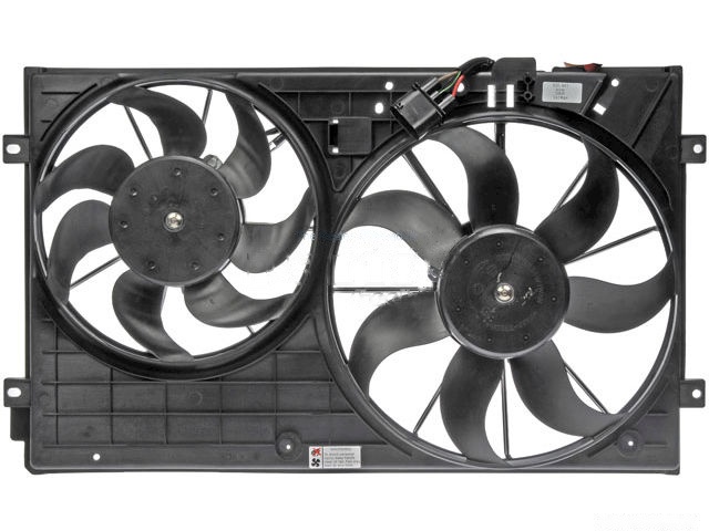 Auxiliary Fan Assembly for 2008-2012 Audi A3 - Walmart.com