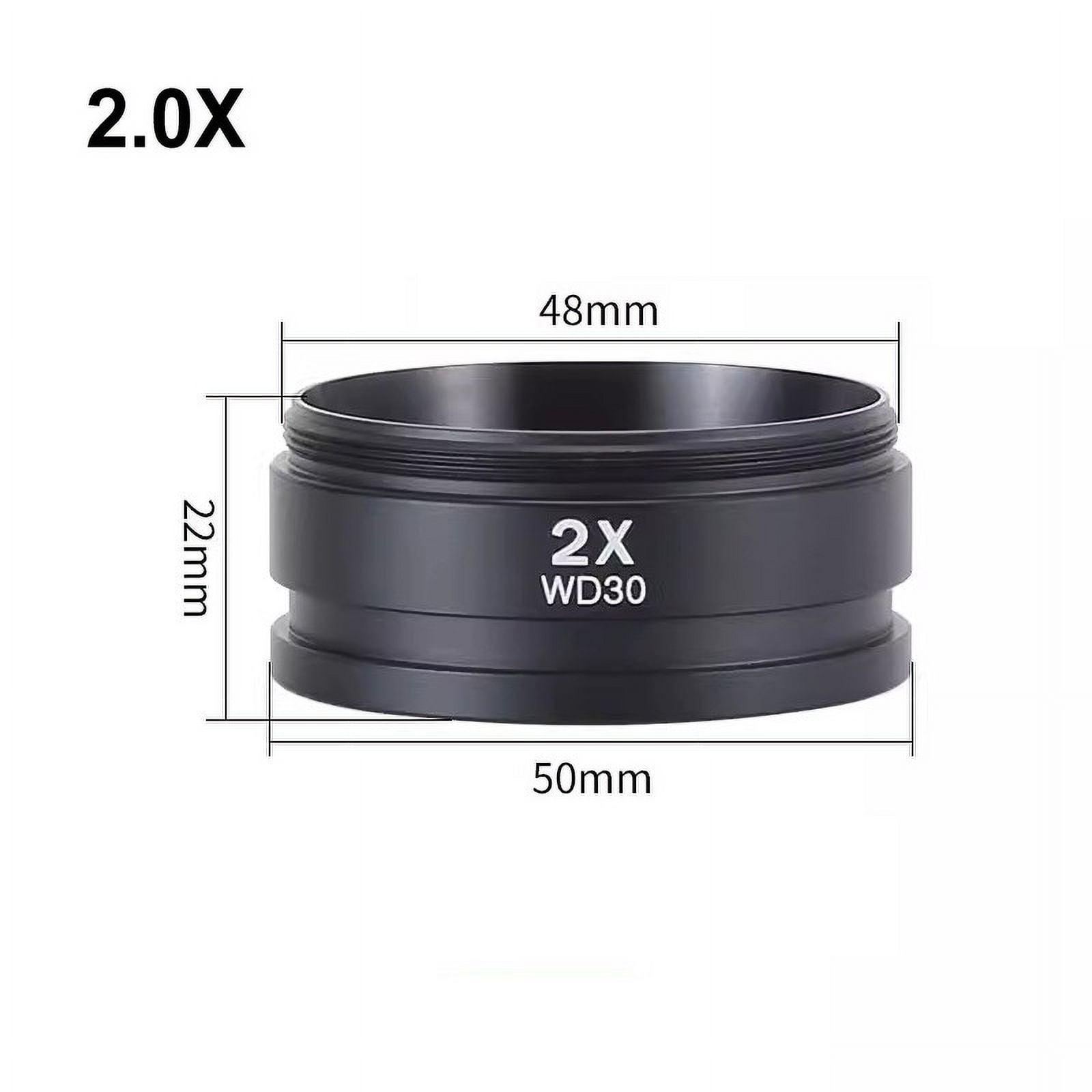 Auxiliary Lens Glass Lens Mounting Diameter 48mm Protects Microscope ...