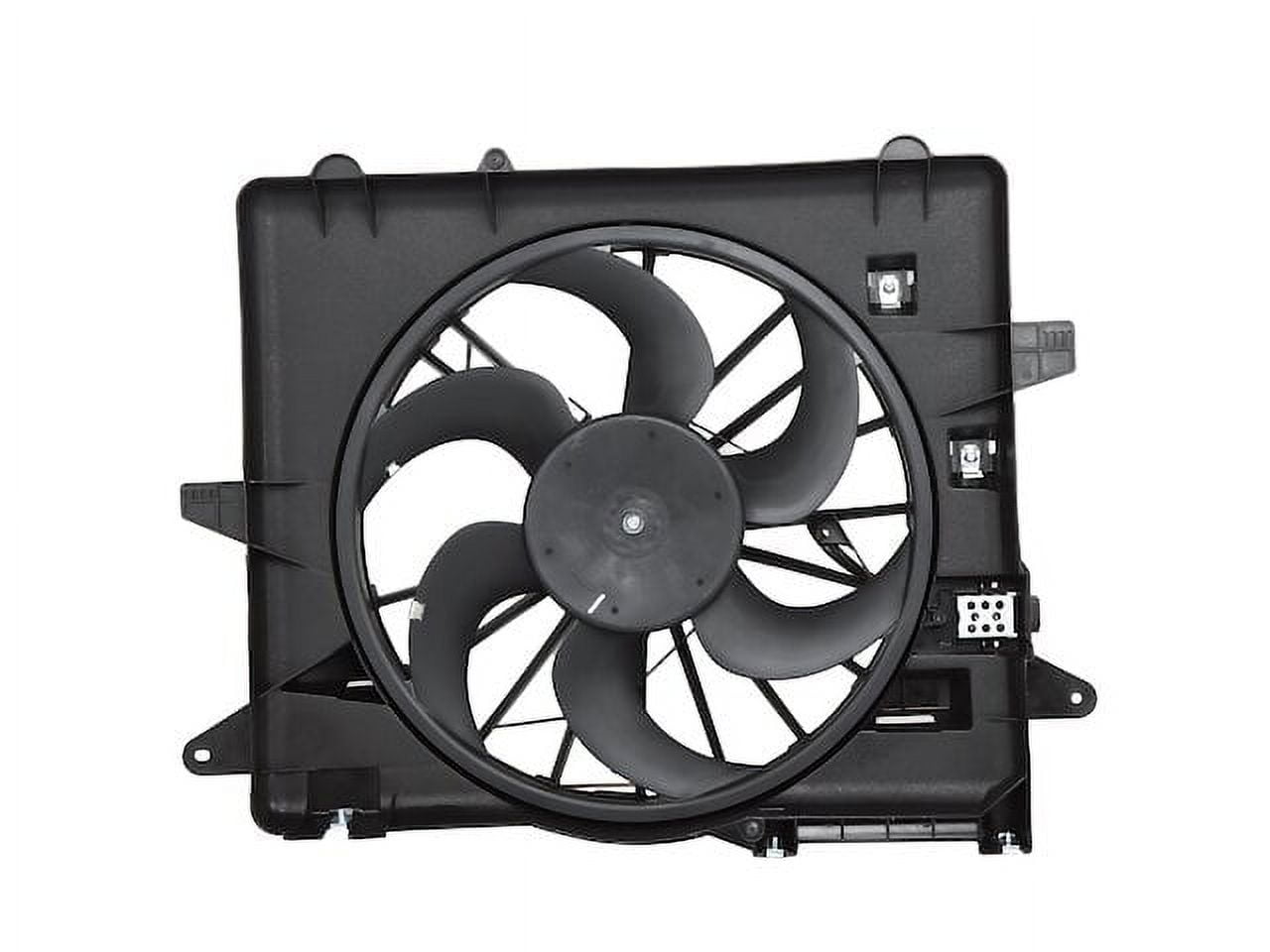 Auxiliary Radiator Fan Assembly - Compatible with 2005 - 2014 Ford ...