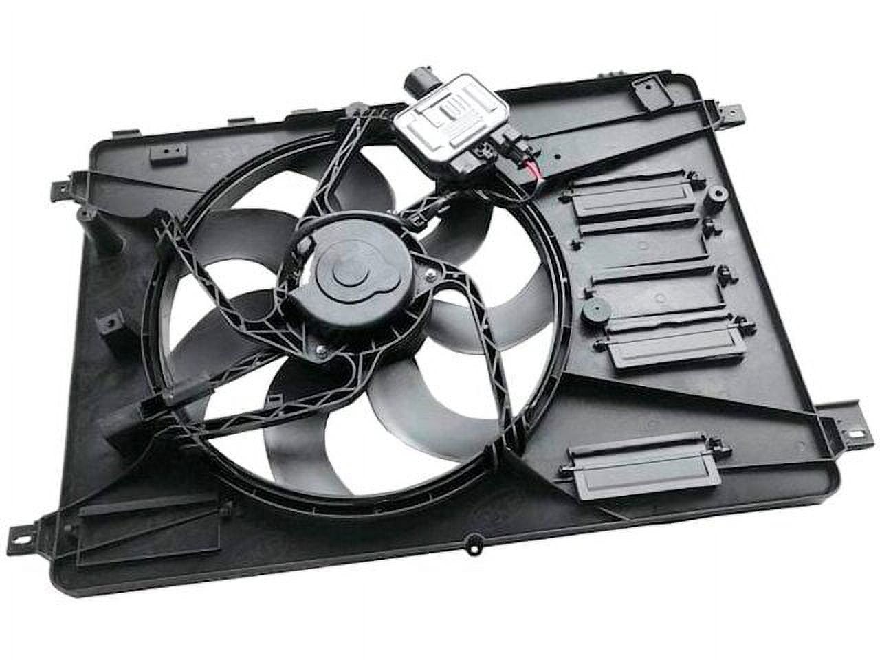 Auxiliary Radiator Fan Assembly - Compatible with 2008 - 2014 Land ...
