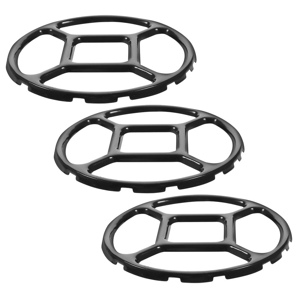 MEIBUTYUP Wok Burner Stand Gas Stove Racks Enamel 3Pcs - Walmart.com