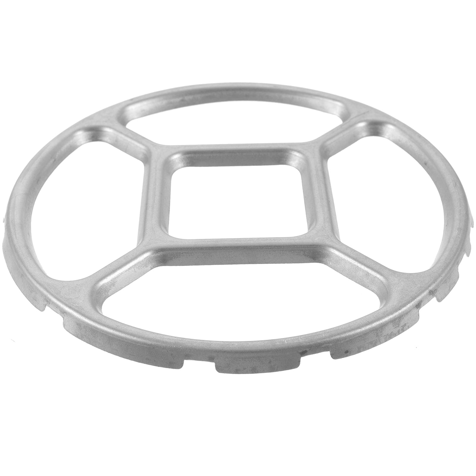 FENGGUIQU Silver Wok Ring Stove Accessories Alloy Support Rack for Gas ...