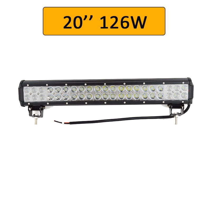 Auxtings 12v 24V 20 led light bar dual rows led driving light IP67 ...