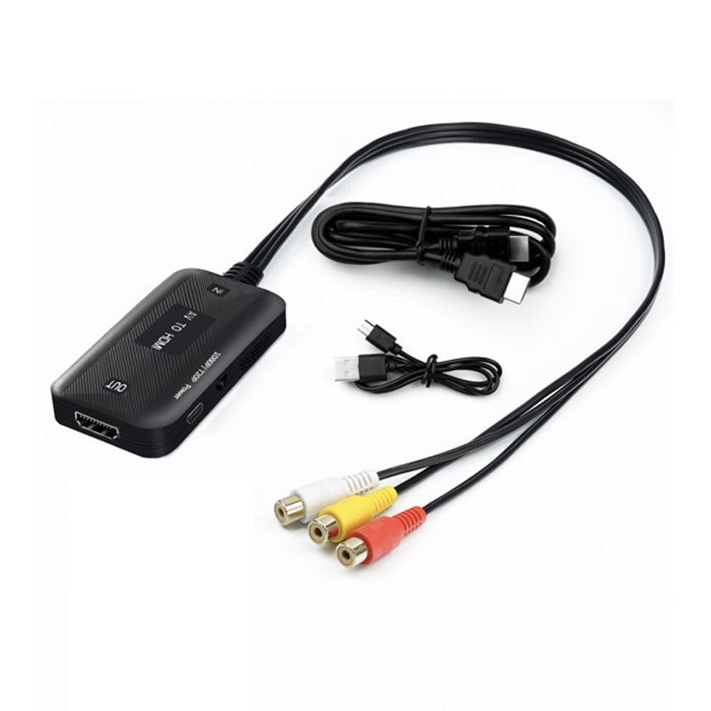 【Av Mother】 Host + Usb + 1 Meter Hdmi Cable Av Video Converter 1080p ...