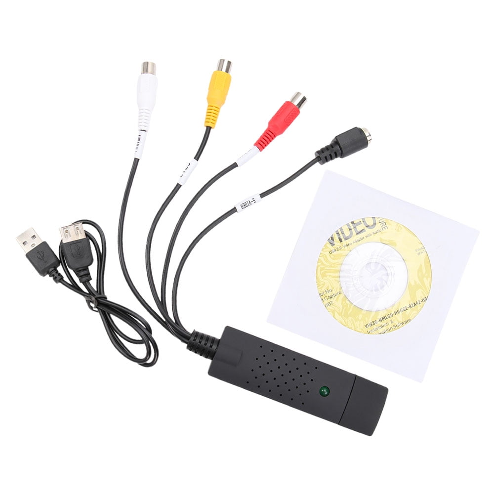 Av Video Capture Card USB Video Capture Device Live Stream Record Card ...