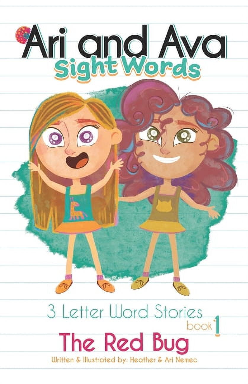 Ava And Ari Sight Words: The Red Bug: 3 Letter Word Stories (Paperback ...
