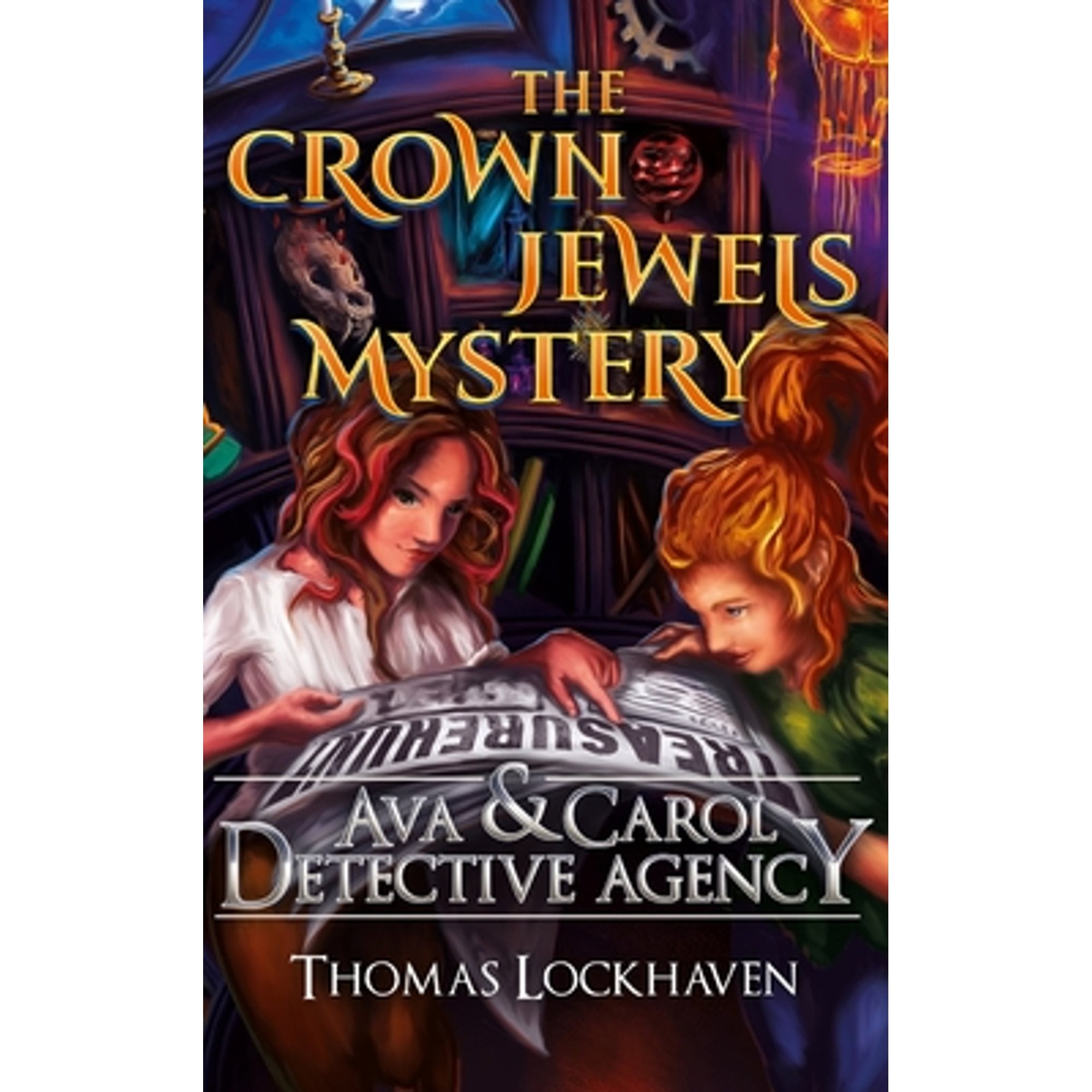 Pre-Owned Ava & Carol Detective Agency: The Crown Jewels Mystery (Hardcover 9781947744332) by ...