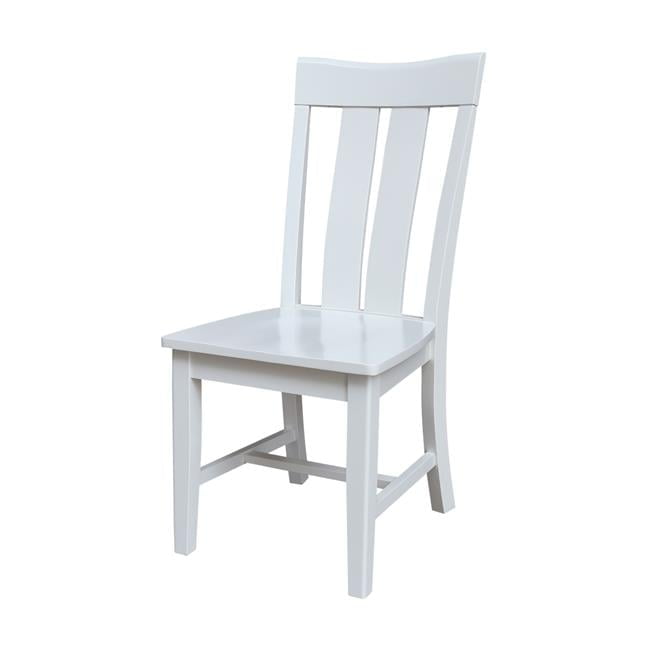 Ava Dining Chairs, White - Set of 2 - Walmart.com