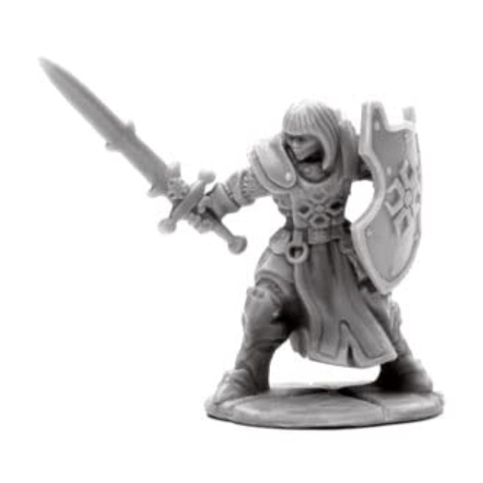 Ava Justinia Female Templar Miniature 25mm Heroic Scale Figure Dark ...