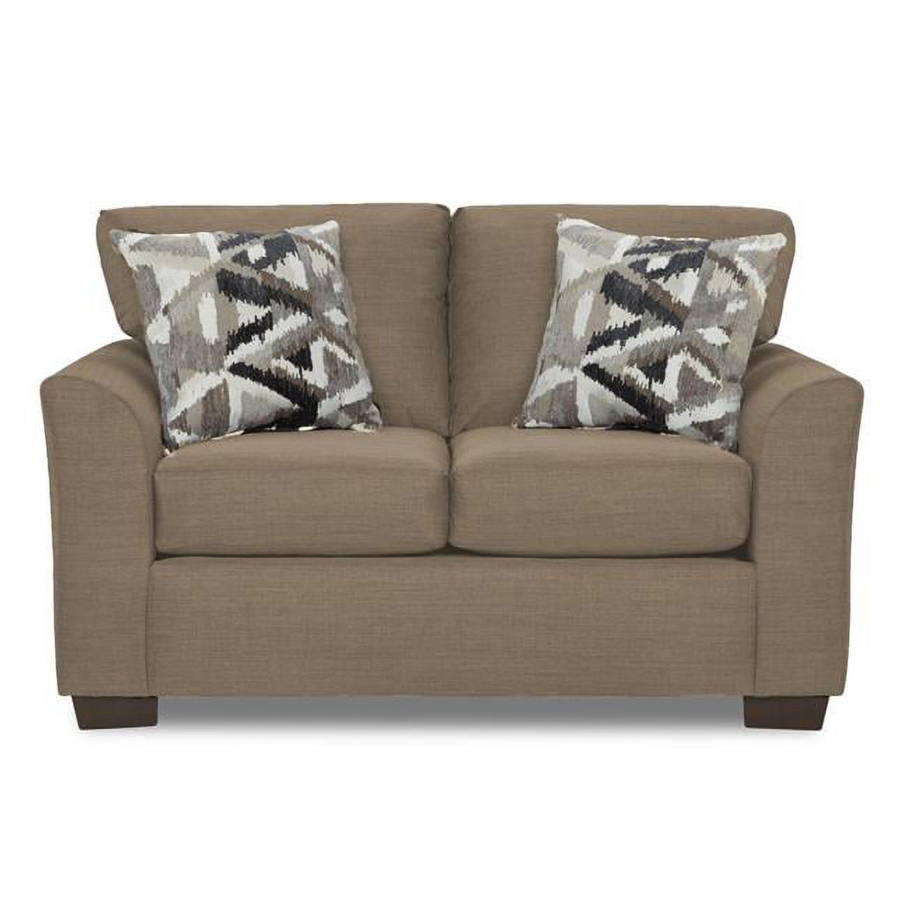 Ava Loveseat Sofa, Taupe - Walmart.com