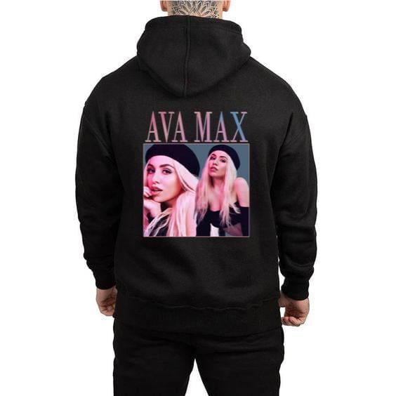 Ava Max Bootleg Hip-Hop Merch Hoodie, for men & women, up to size 5XL ...