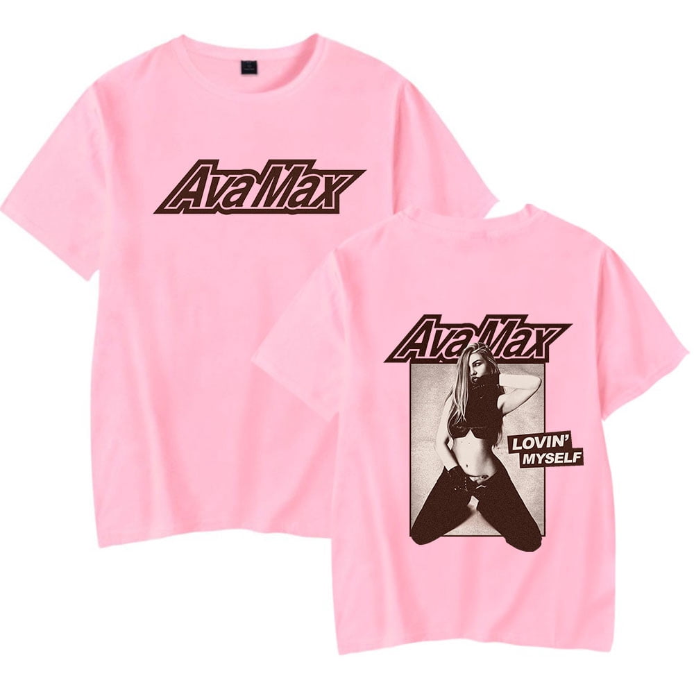 Ava Max Lovin Myself T-shirts Merch Women Men Clothes Trend Casual ...