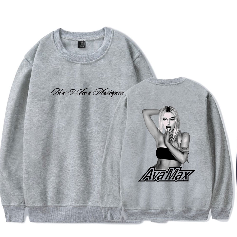 Ava Max Now I am a masterpiece 2025 Merch crew neck sweatshirt Long ...