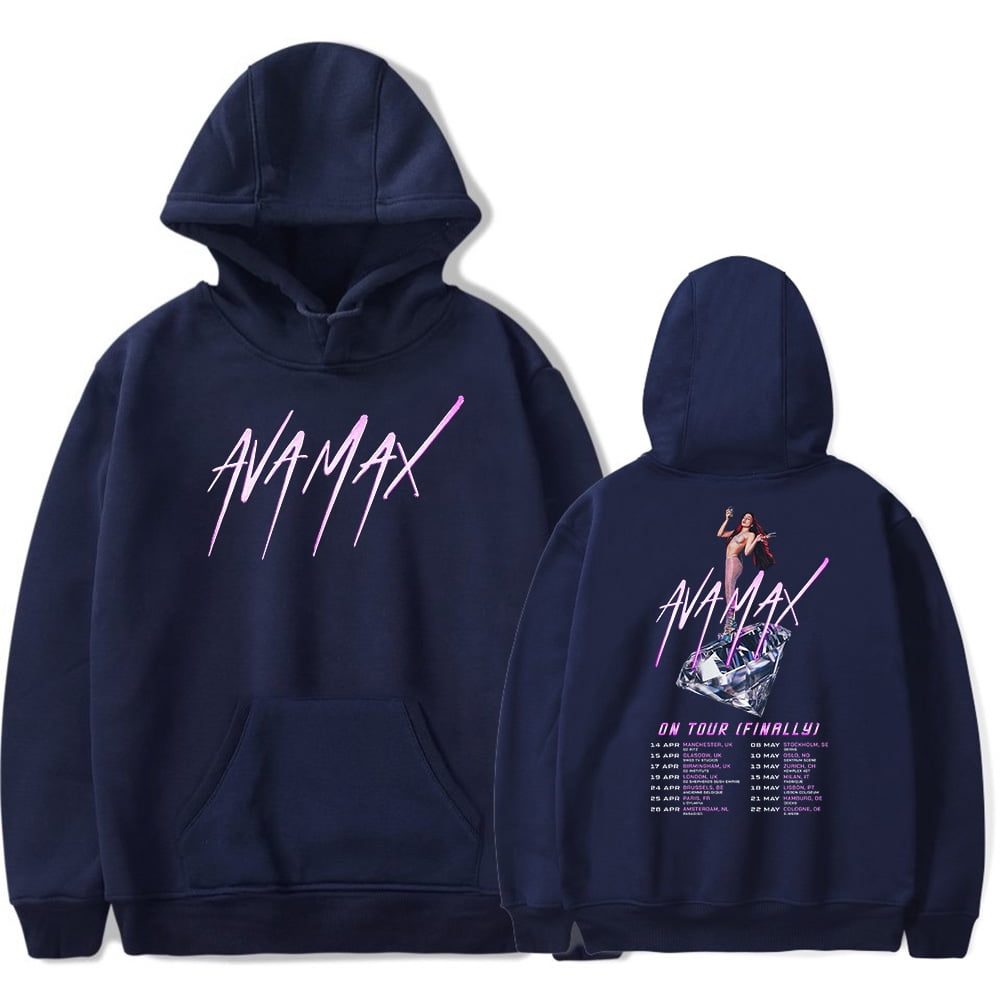 Ava Max On Tour Finally Merch Diamonds Dancefloors Hoodie Sweatshirt ...