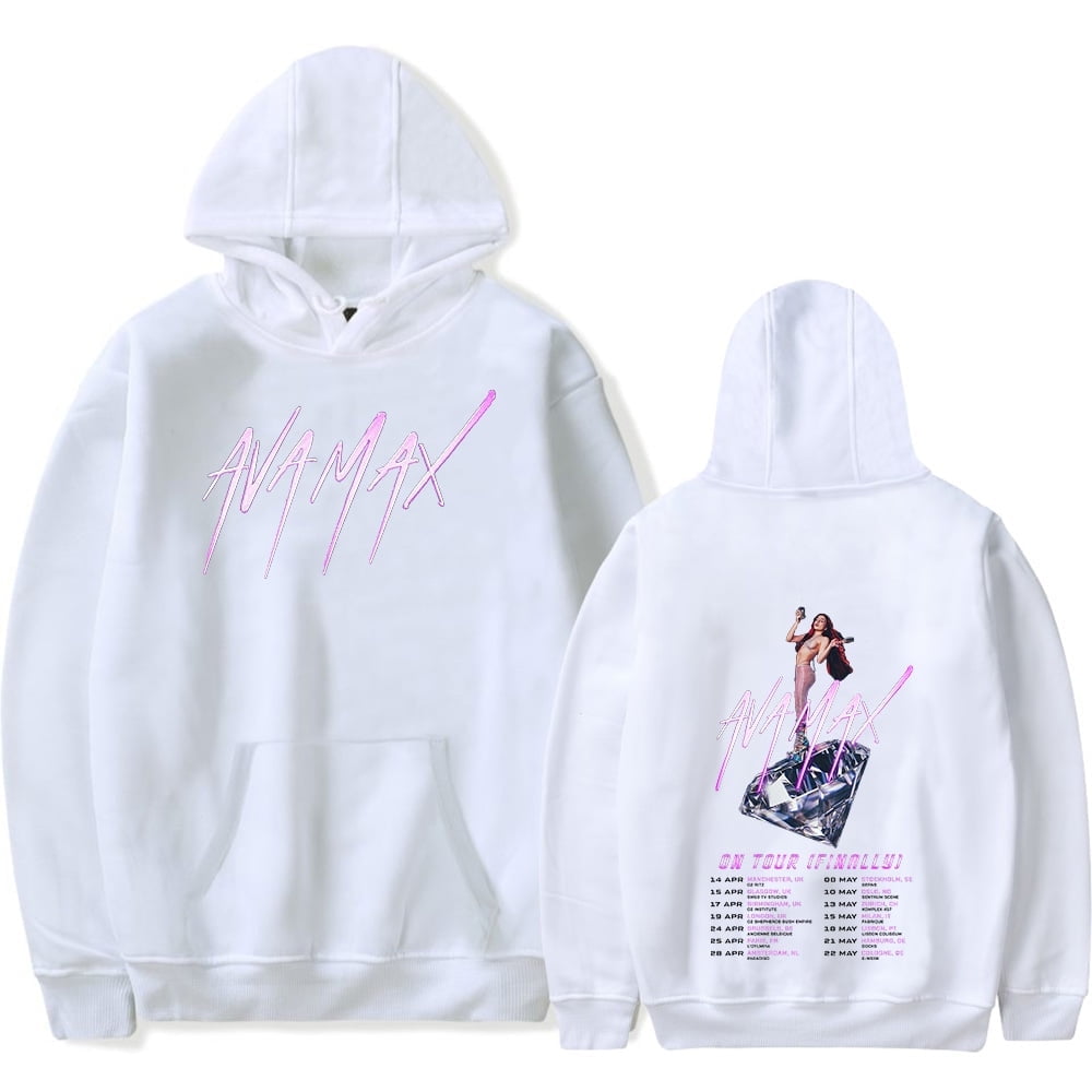 Ava Max On Tour Finally Merch Diamonds Dancefloors Hoodie Sweatshirt ...