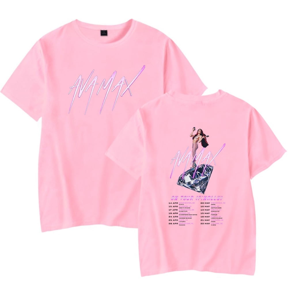 Ava Max On Tour Finally Merch Diamonds Dancefloors T-shirt Women Men ...