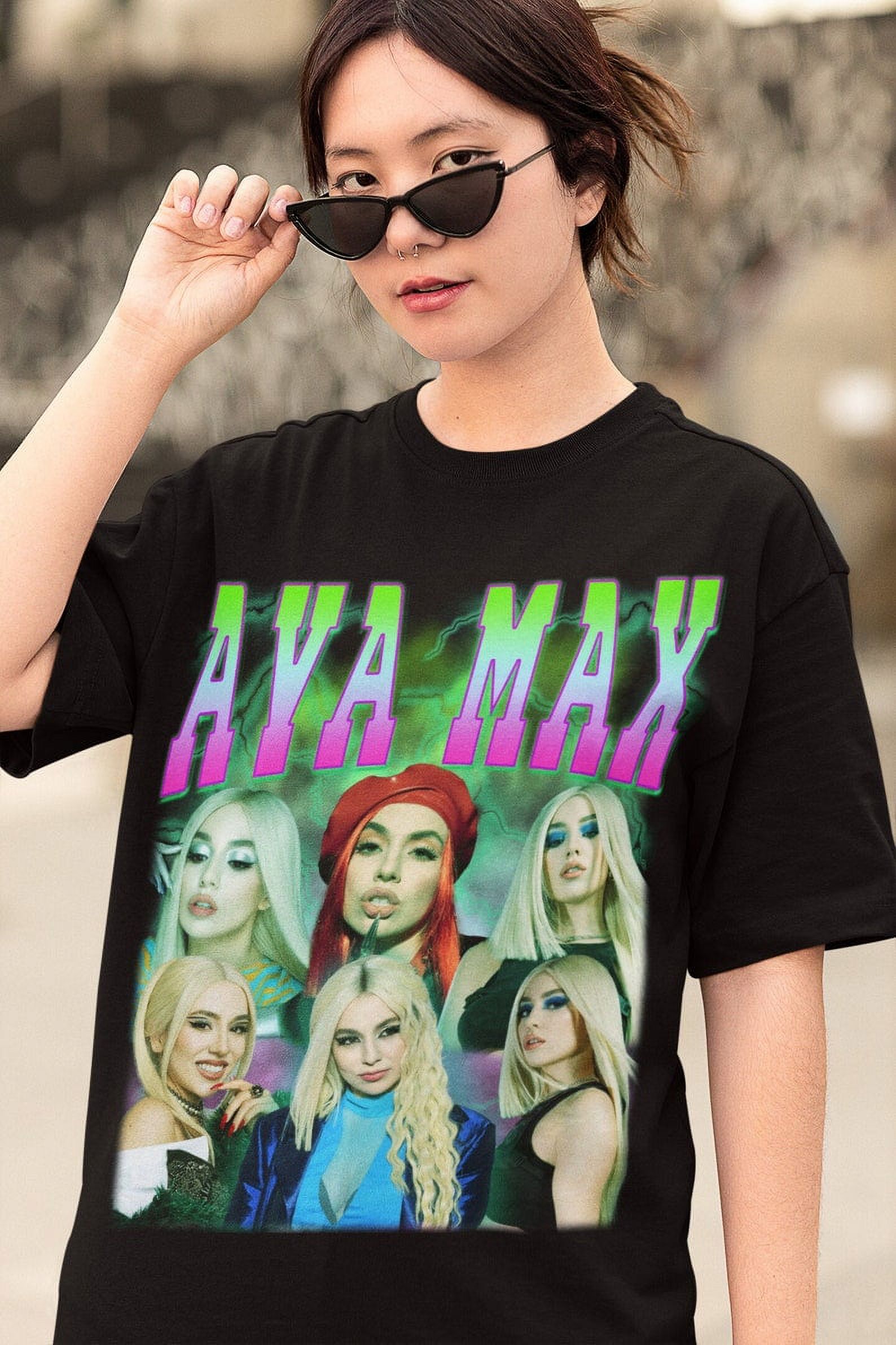 Ava Max Retro shirt, Ava Max Vintage 90's T-Shirt - Walmart.com
