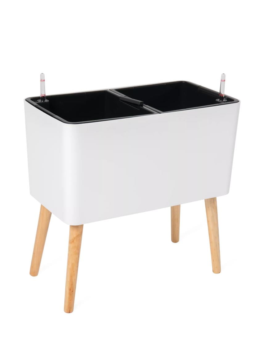 Ava Self-Watering Rectangular Planter - Walmart.com