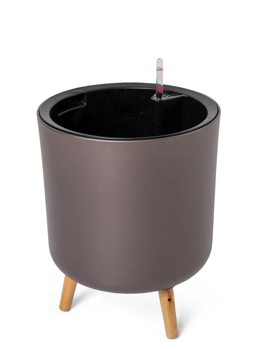 Ava Self-Watering Round Planter - Walmart.com