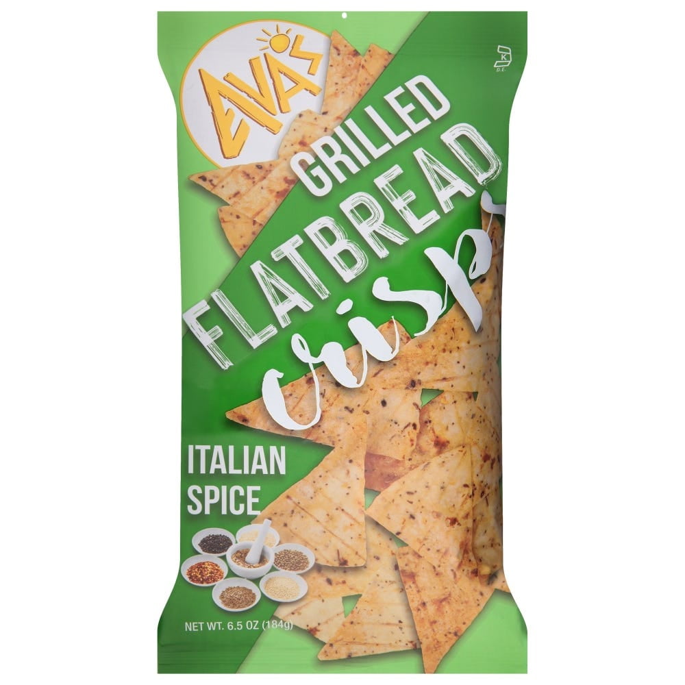 Ava's Italian Spice Grilled Flatbread Crisps, 6.5 OZ , 12 Pack ...